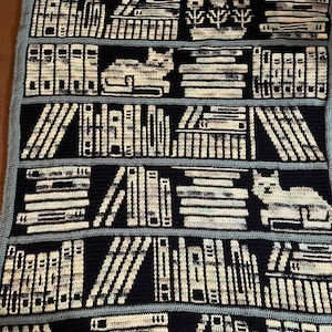 Mosaic Bookcase - Etsy