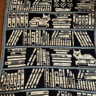 Mosaic Bookcase Extended - Etsy