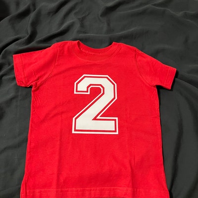 Personalized Birthday Number Shirt 1st Birthday Boy Tee Any Number and ...