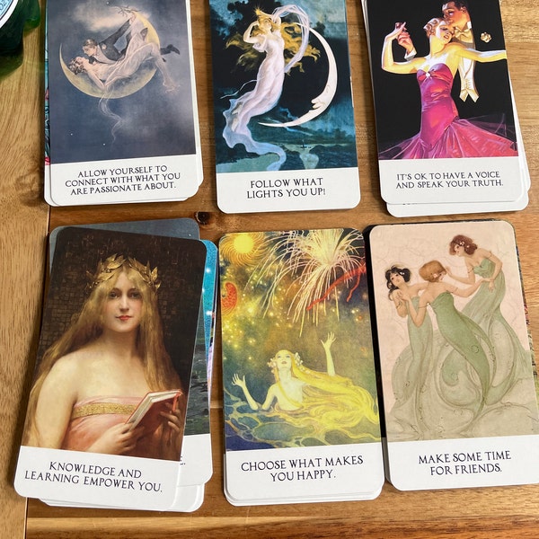 Enchanted Art Oracle Card Deck - Etsy