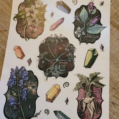 Stack of Books Holographic Sticker, Laminated Stickers, Laptop Decal ...