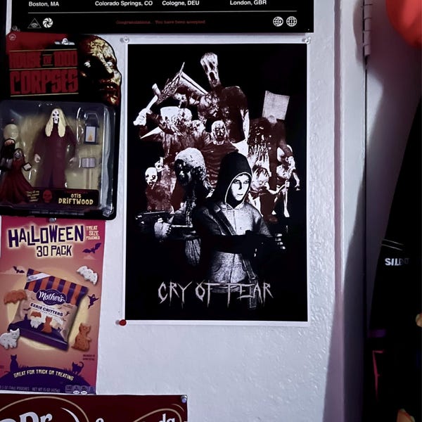 CRY OF FEAR - Poster - Etsy