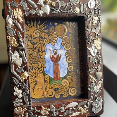 Gifts of the Holy Spirit Original Art Print Dove Mandala With Phrases ...