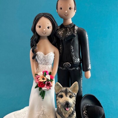 Horror Film Inspired Wedding Cake Topper Customized by - Etsy