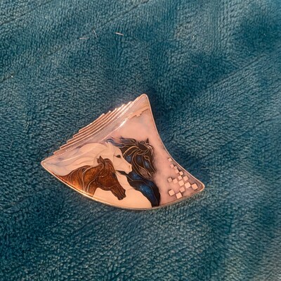 Unique Snow Leopard Brooch Pendant Exquisite Handcrafted Cloisonne ...