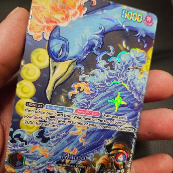Donquixote Doflamingo- One Piece TCG Custom Alt Art Leader *foil ...