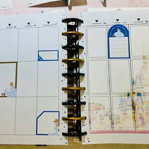 Happy Planner Printable Stickers Cinderella Castle / for Use | Etsy