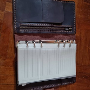 Personalized Leather Cover for Tops Steno Pad 6x9 | Etsy