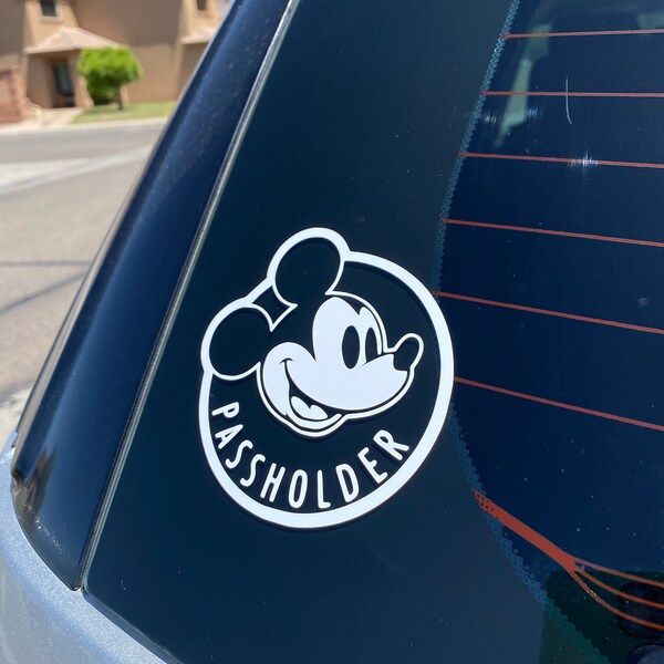 Disney Annual Passholder Decal - Etsy