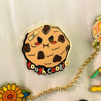 Angry Gingerbread Enamel Pin Hard Enamel Pin, Christmas Enamel Pin ...