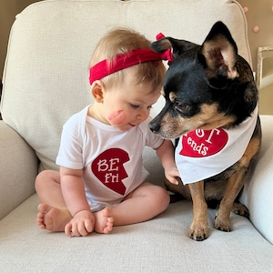 Best Friends Dog and Baby Set Baby and Dog Matching Outfit - Etsy Canada