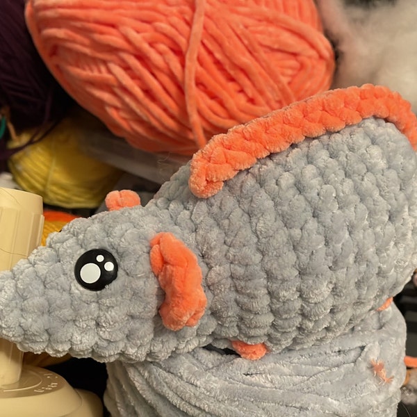 Fatatouille the Chubby Rat CROCHET PATTERN - Etsy