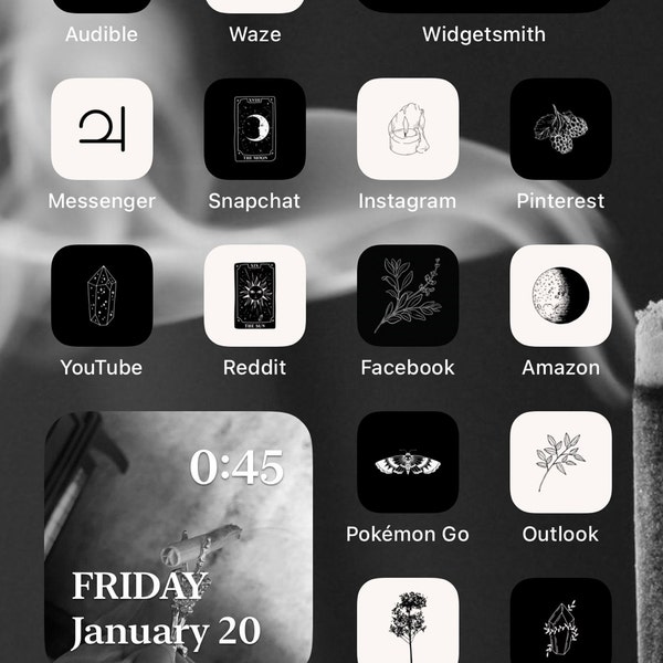 ACOTAR Aesthetic App Icon Pack | 90+ App Covers - Etsy