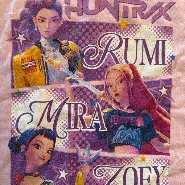 Kpop Huntrix Shirt, Kpop Demon Hunters Shirt, Kpop Huntrix Pin, Huntrix ...