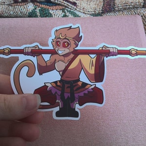 LMK Wukong and Macaque 3 Inch Tall Matted Sticker - Etsy