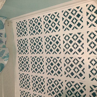 Large Quarter Mandala Circle Template Stencils 16 Sections - Etsy