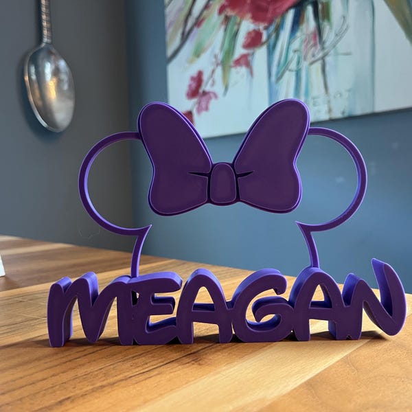 Personalized Disney Styled Name Plate, Customizable Name Plate, Disney ...