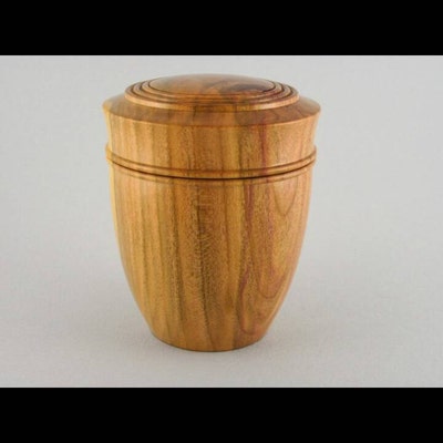 Granadillo Wood Lidded Box Threaded Lid - Etsy