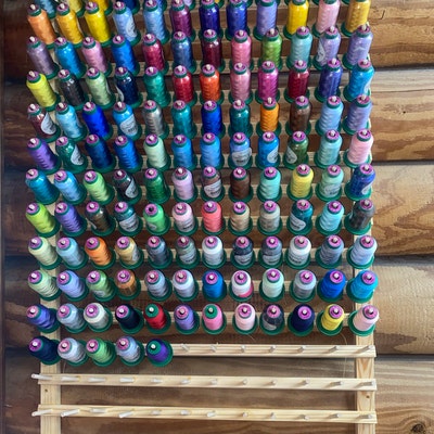192 Spool Thread Rack 2 Inch Spacing-thread Organization, Thread ...