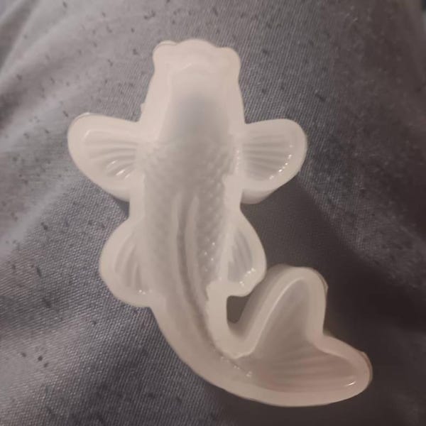Cute Koi Fish Silicone Mold-lucky Koi Fish Mold-koi Fish Resin Mold-koi ...