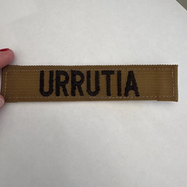 OCP Embroidered Name Tape With Hook Fastener (1x5 Inch) - Etsy
