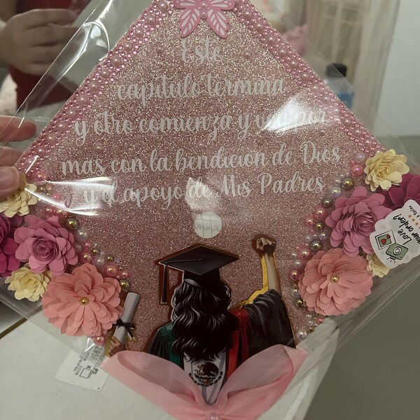 Graduation Cap Topper, 1st Generation Graduate, Mexican Graduation ...