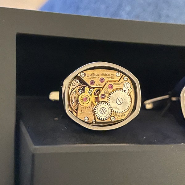 Watch Movement Ring, Vintage Steampunk Hand Made Retro Antique Watch ...