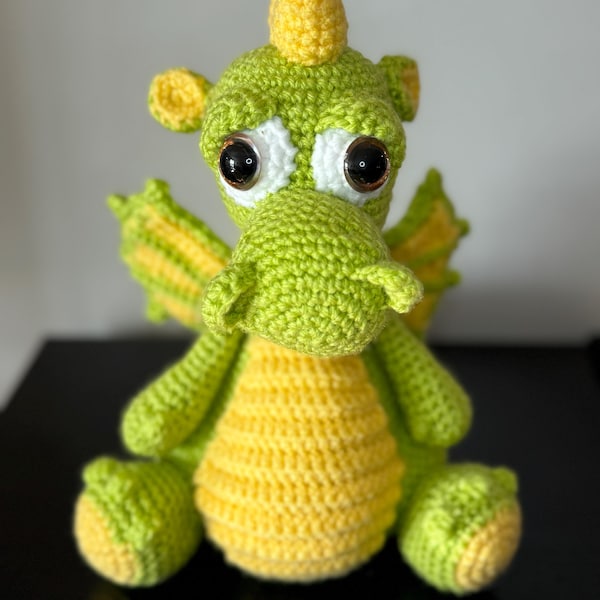 Crochet Pattern - Drake the Dragon - Amigurumi - Etsy