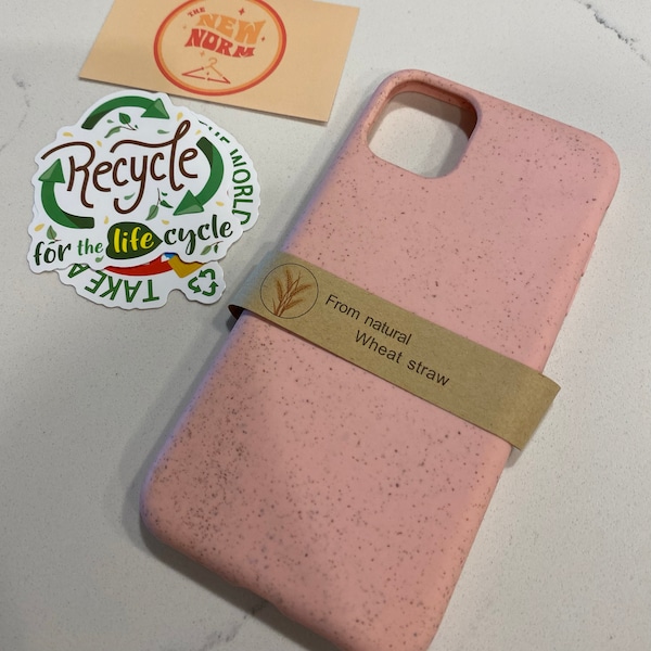 100% Biodegradable iPhone Case, Eco-friendly Phone Case, Compostable ...