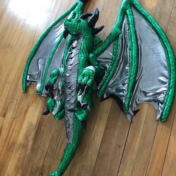 Child Safe Felt Hugging Back Dragon PDF Pattern - Etsy