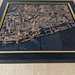 3D Detroit Digital Files 3D STL File Detroit 3D Map 3D - Etsy