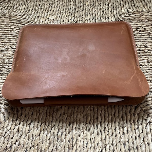 Leather Cover for MacBook Pro M1 2021, Leather Sleeve for MacBook Air ...