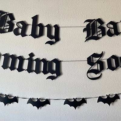 Gothic Banner With All My Heart, Valloween, Goth Valentines Day Decor ...