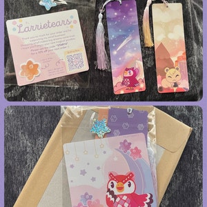Animal Crossing Celeste Cute Kawaii Bookmark, New Horizons Switch Game ...