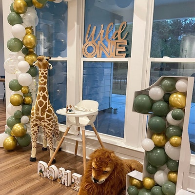 Wild One Sign, Party Backdrop Sign, Boy First Anniversary Banner ...