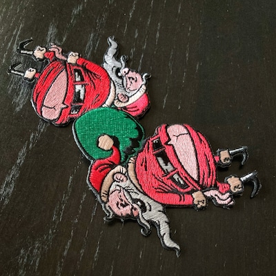 Vintage Iron on 1970's Embroidered Soul Patch no Pun - Etsy