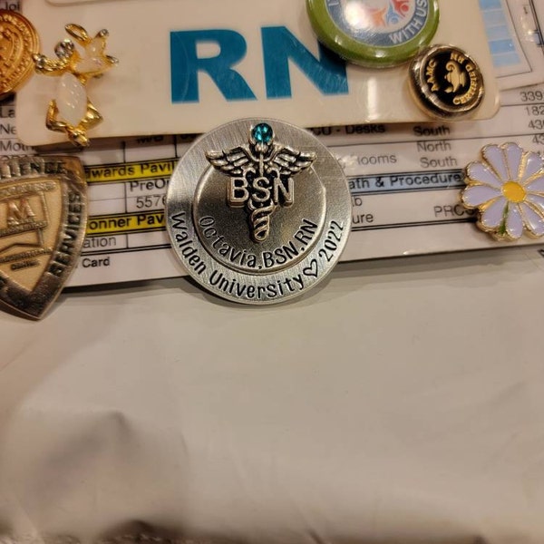 BSN Pins for Nurse Graduation | Nursing Pin for Pinning Ceremony | BSN ...