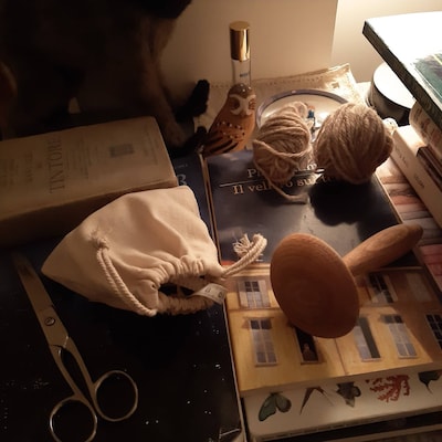 Darning Mushroom With Rubber Band, Mending Mushroom, Darning Tool ...