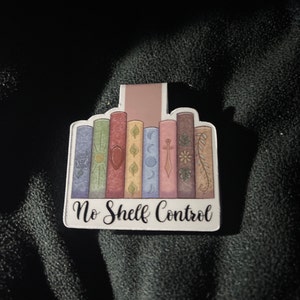 No Shelf Control Sticker Reading Sticker Waterproof - Etsy