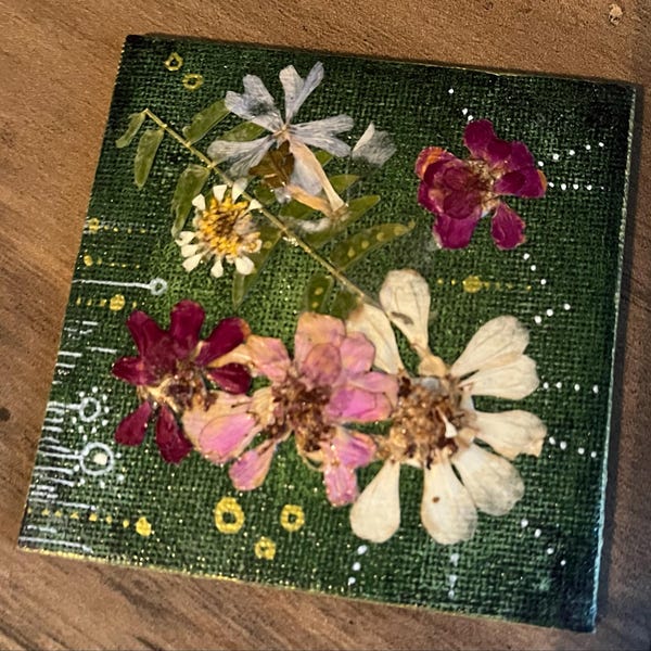 Original Collage Art by Manda Marble, Moth Artwork, Luna Moth Moon ...