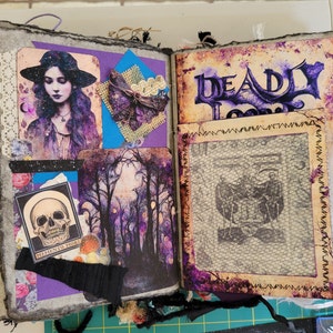 Dark Forest Junk Journal Covers Digital Download Printable - Etsy