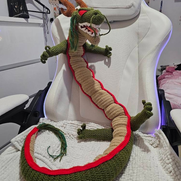 Shenron Dragon XXL Crochet Pattern *PDF File ONLY* Spanish / Catalan ...