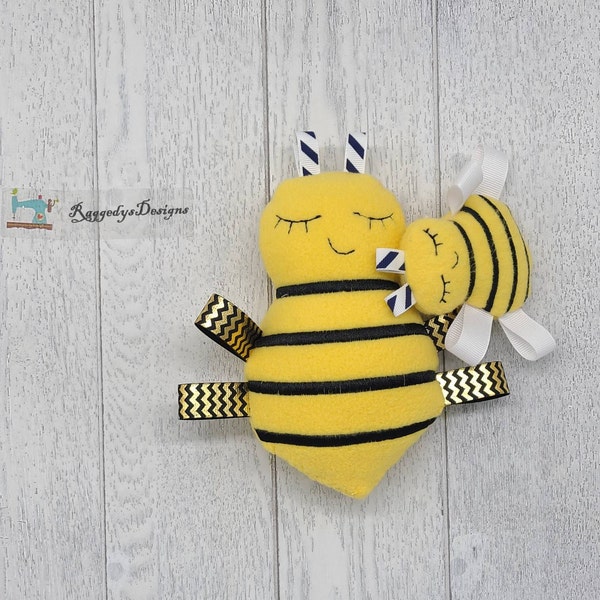 Embroidery Design for Machine Embroidery Bee Softie Toy In-the-hoop ITH ...