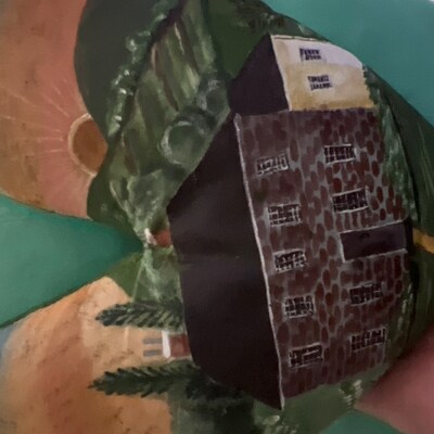 Lashed Frame of Picture of Godey's Ladies, the Bride, 8x8 Inches, by ...