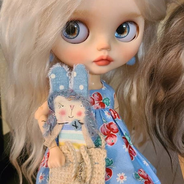 Handmade Teddy Bear * Pocket Friend * Doll Friend * Scrap Bear ...