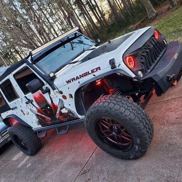 Deadpool Super Hero, Villain Inspired Car Side Decal, Universal Size ...