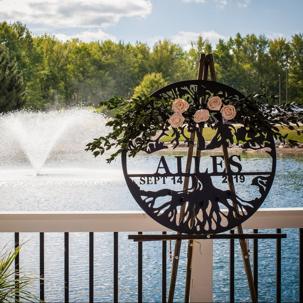 Love Lock Family Tree of Life - Etsy