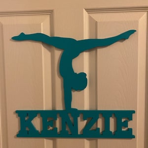 Personalized Dance Door or Wall Sign Dancer Decoration Name - Etsy