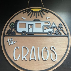 Personalized Tiny Home Sign/ Tiny House/ Wood Sign/ Door - Etsy