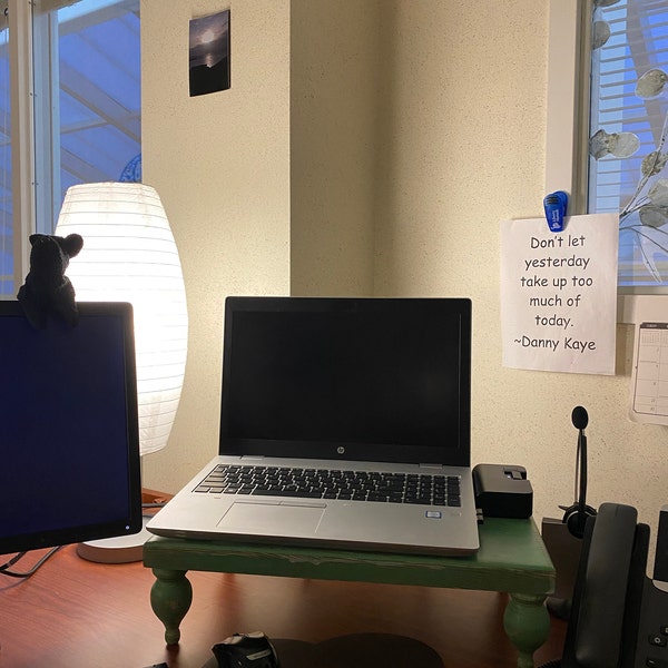 Farmhouse Computer Monitor Rustic Wood Stand - Etsy